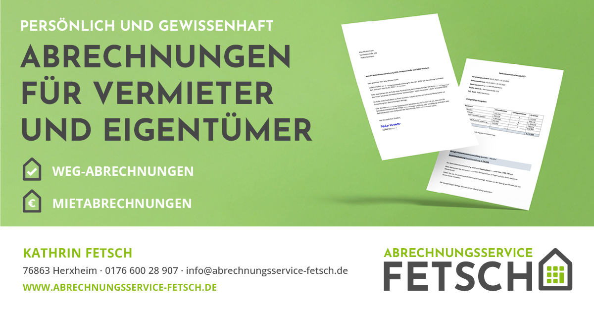 ABRECHNUNGSSERVICE FETSCH | Herxheim und Umgebung